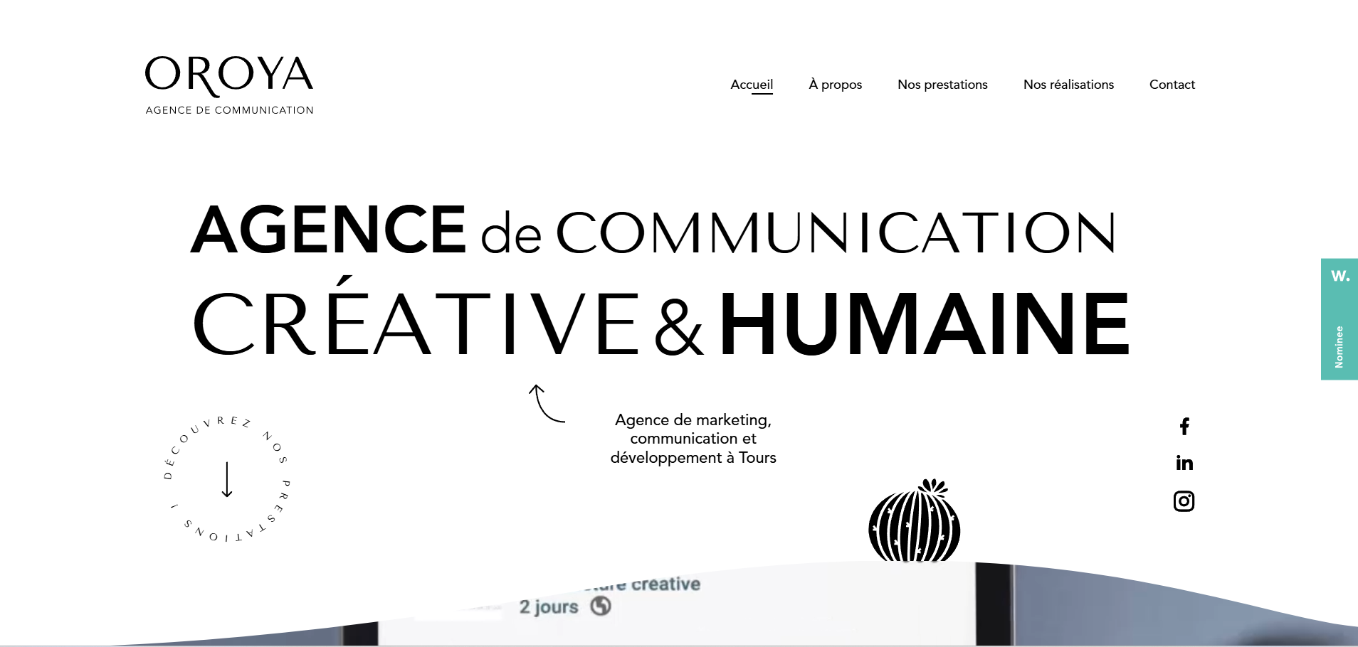 OROYA : agence de communication et développement web
